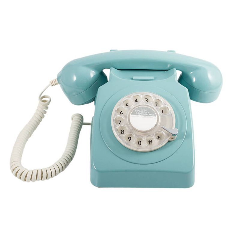 GPO 746 Draaischijf Retro Telefoon French Blue