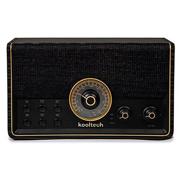 KoolTech Techno Retro radio AM FM Bluetooth Bruin