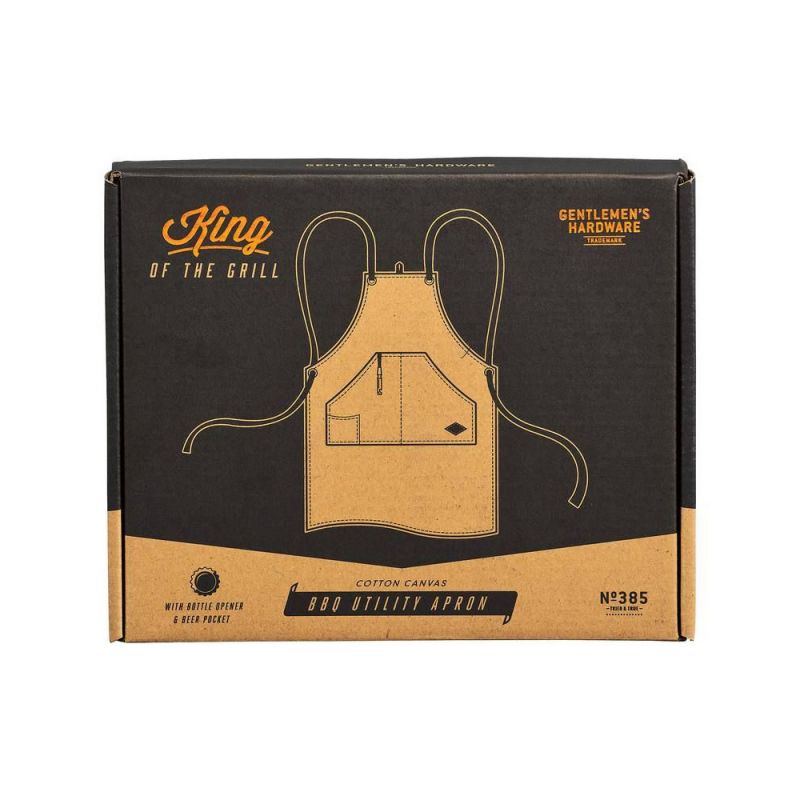 Authentiek BBQ Schort voor de echte Grillmeister!