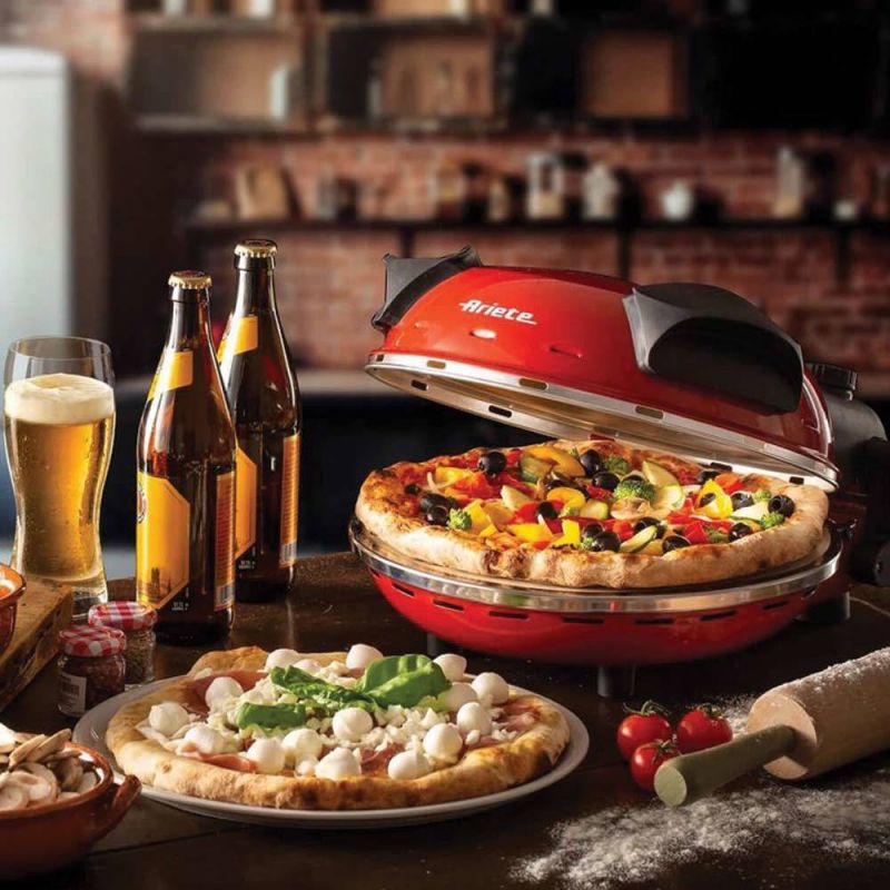 Bereid de lekkerste pizza's met deze pizzaoven van Ariete