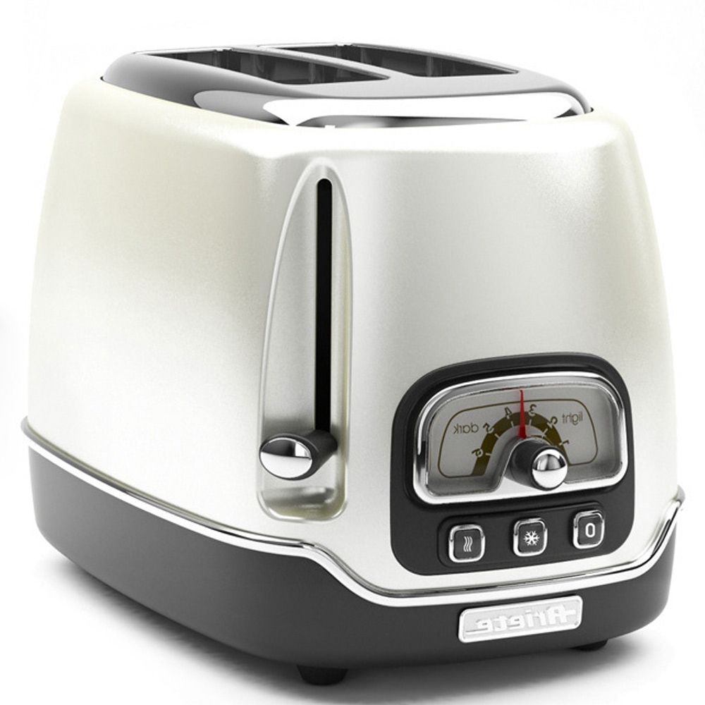 Ariete Classica Retro Broodrooster 2 Sneden Pearl