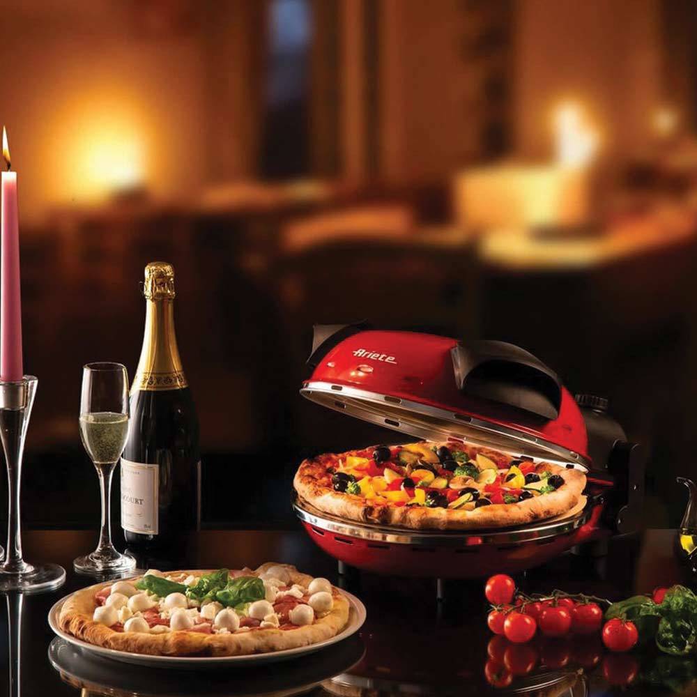 Bereid de lekkerste pizza's met deze pizzaoven van Ariete