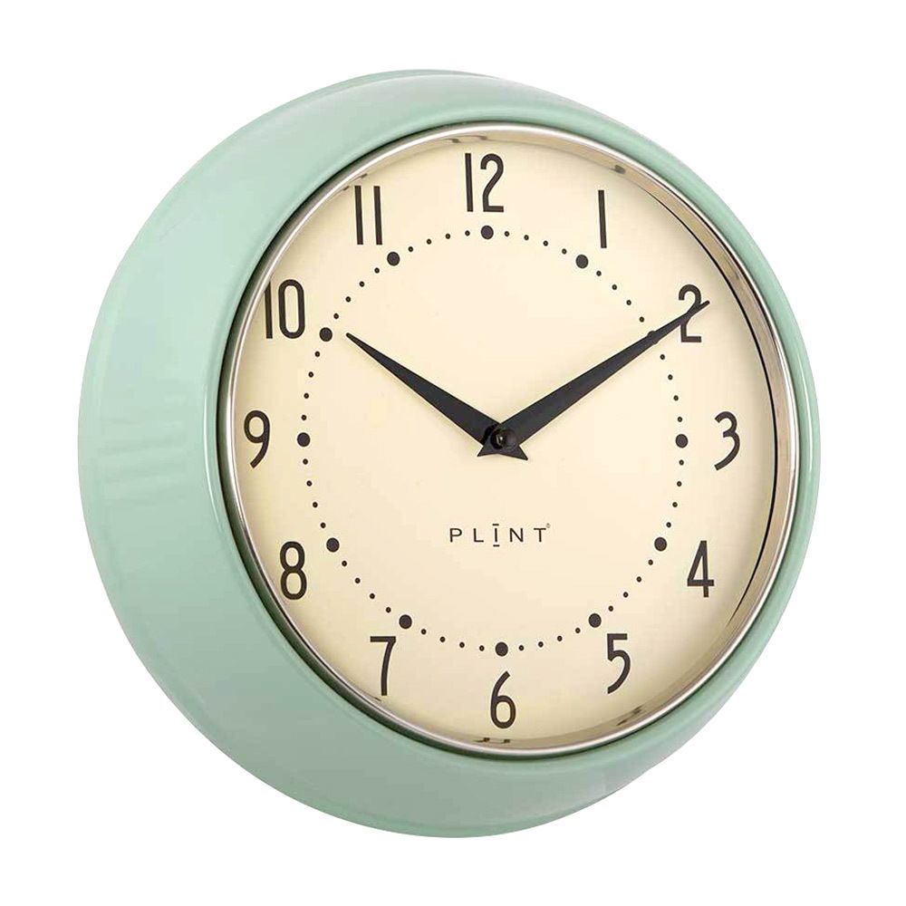 PLINT Retro Wandklok Mint